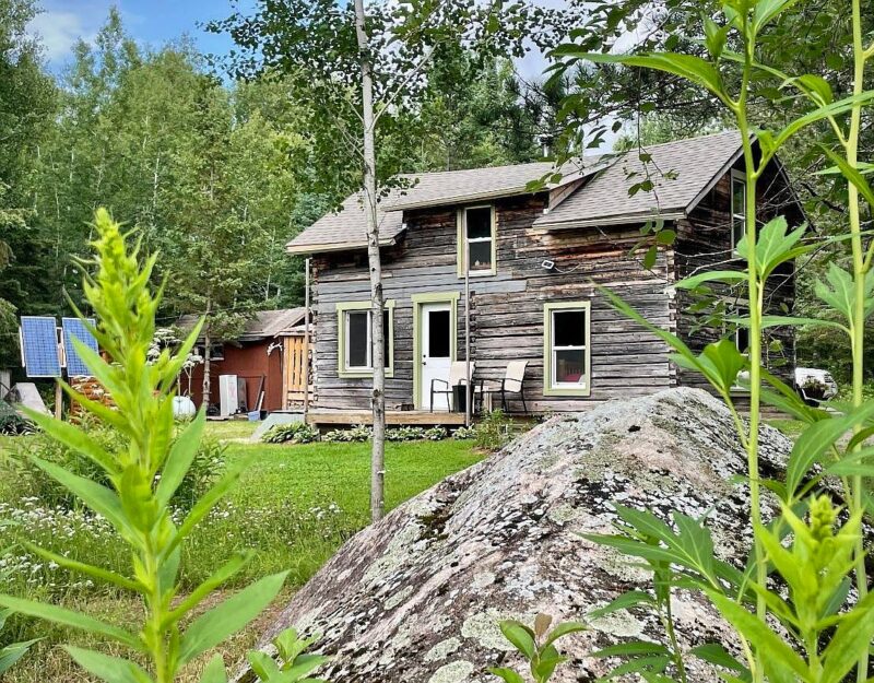 Sold. I like this! The Boreal Hut, Circa 1918. On 41 acres in Minnesota ...