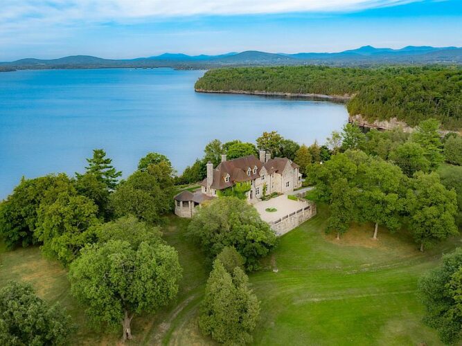 Vermont’s most expensive old house listing! Grosse Point, 345 acres ...