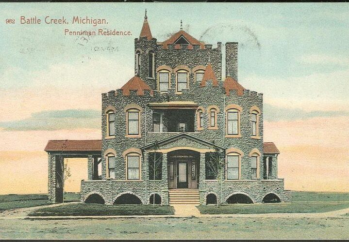 Sold for $169,900. Historic Penniman Castle, Circa 1906 in Michigan ...