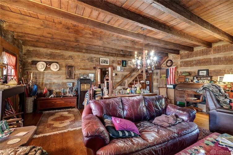 The Galloway Log Home, Circa 1798. Almost 5 acres in Ohio. $380,000 ...
