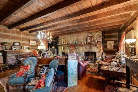 The Galloway Log Home, Circa 1798. Almost 5 acres in Ohio. $380,000 ...