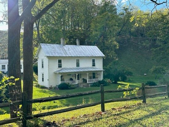 Love the babbling brook with the little waterfall! Five acres in ...