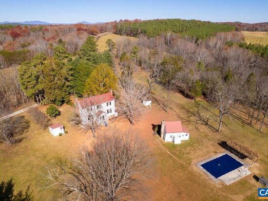 Oh my! In love with this one! Circa 1830. On 196 acres in Virginia ...