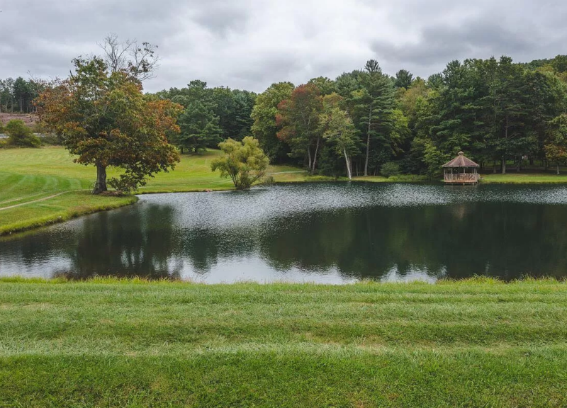 Pretty pond! 33 acres in beautiful Floyd, Virginia. Circa 1946 ...