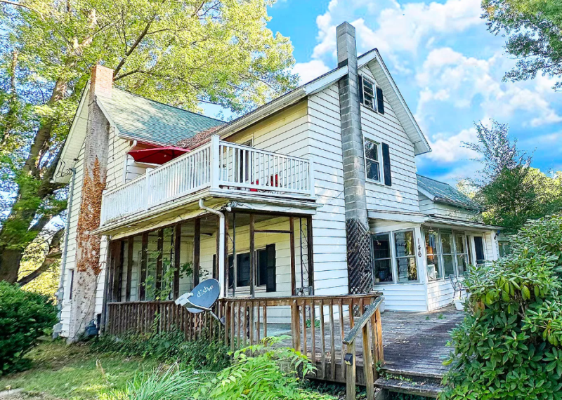 That view! That setting! Circa 1900 in the Virginia mountains. $159,000 ...