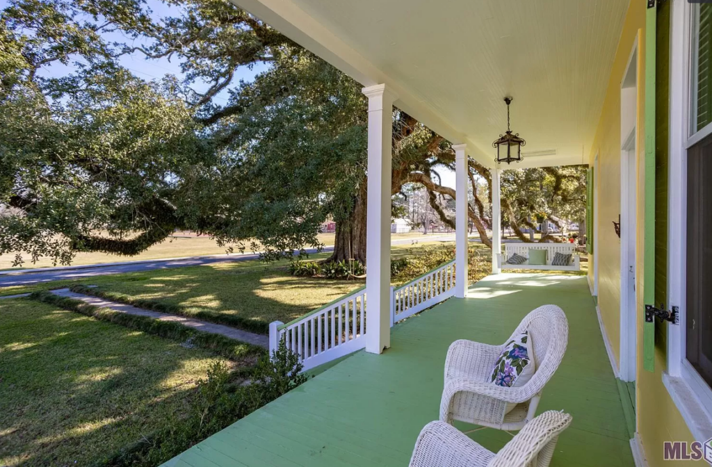 That tree! Those outbuildings! The Holt House, Circa 1859 in Louisiana ...