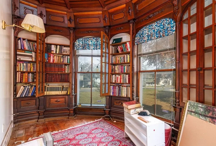Dream library! You need to look at it! Circa 1925 in Virginia. $159,000 ...