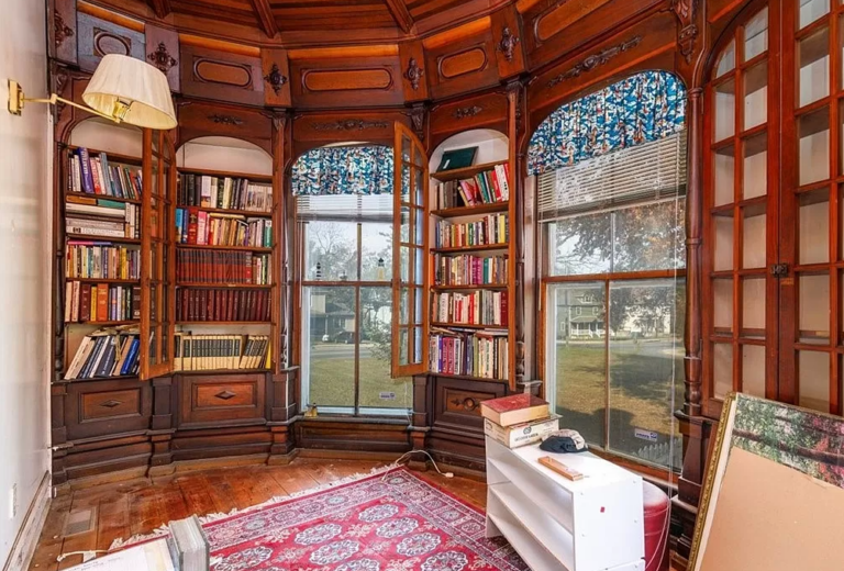 Dream library! You need to look at it! Circa 1925 in Virginia. $159,000 ...