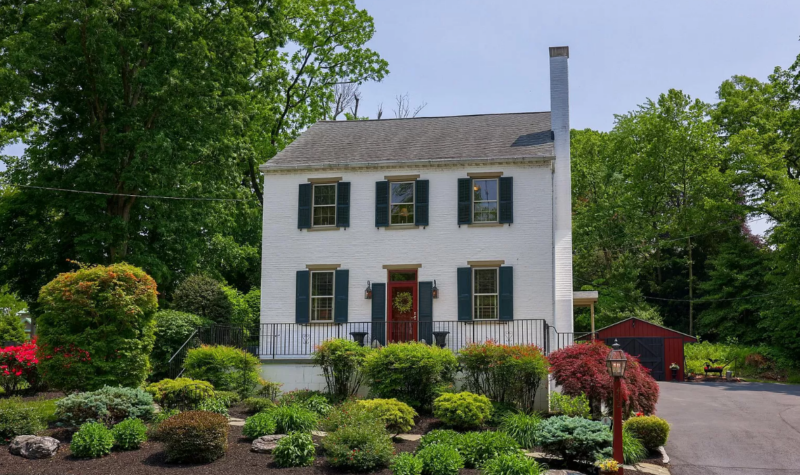Pretty house and landscaping! Circa 1875 in Pennsylvania. $347,000 ...
