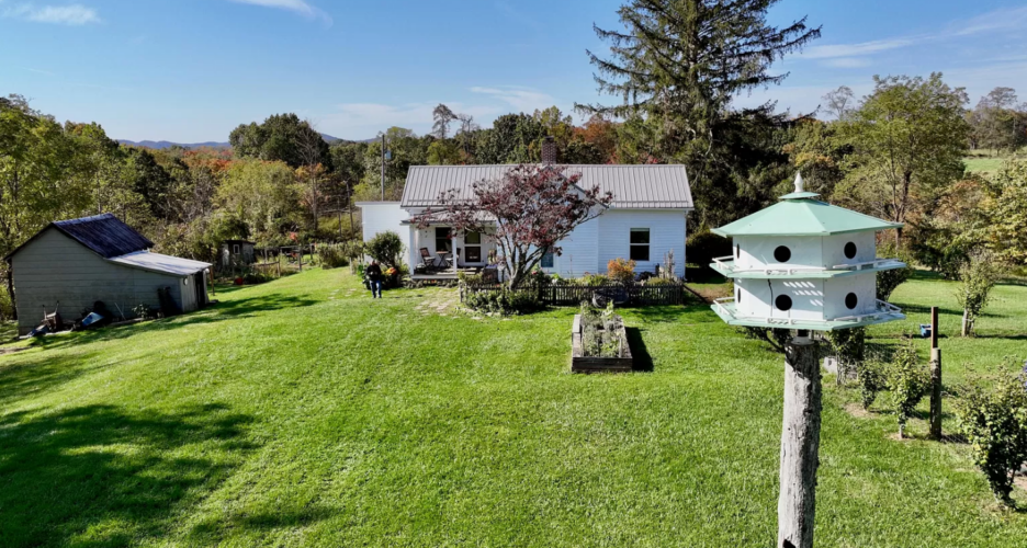 Look inside! Such a happy looking house! Almost 6 acres in West ...