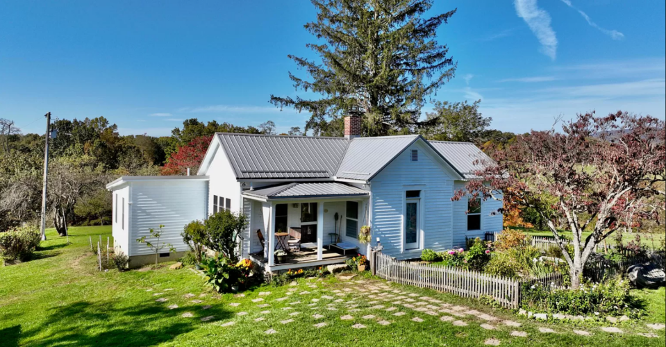 Look inside! Such a happy looking house! Almost 6 acres in West ...