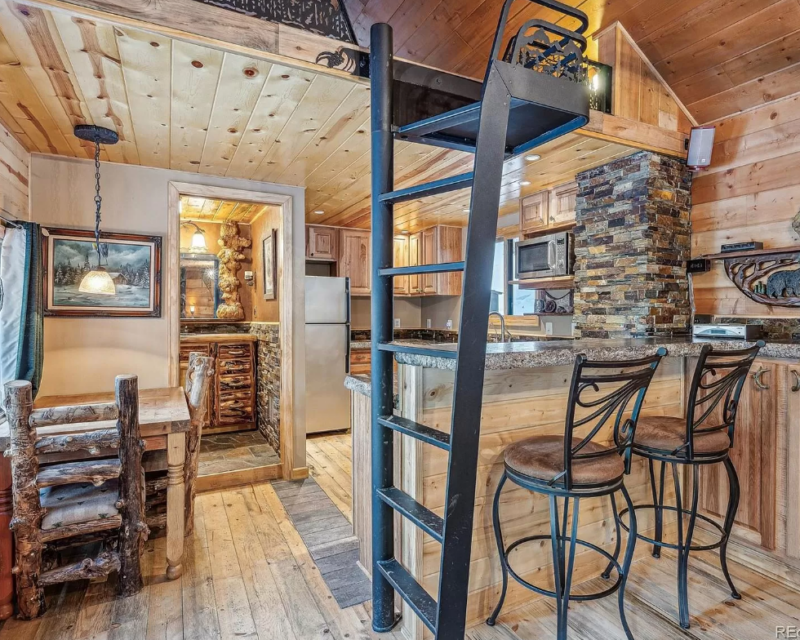 Pretty stonework on this Colorado cabin! Circa 1950. One acre. $300,000 ...