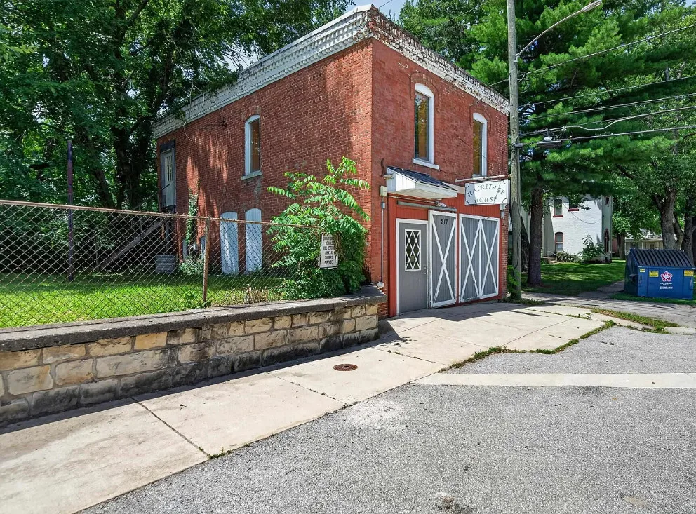 Deal of the Day! That staircase is beautiful! C. 1885 in Indiana ...